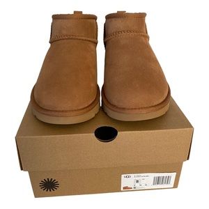 UGG | Shoes | Ugg Classic Ultra Mini Chestnut | Poshmark